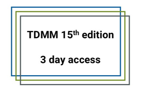TDMM 15th edition - 3-day access (TDMM 15 - 03 day)