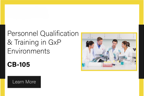 Thumbnail for course Personnel Qualification and Training in GxP ...