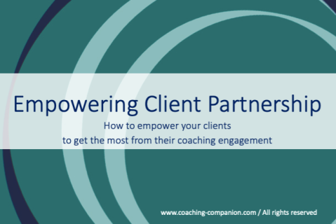 Empowering Client Partnership: CCE Course for Professional Coaches