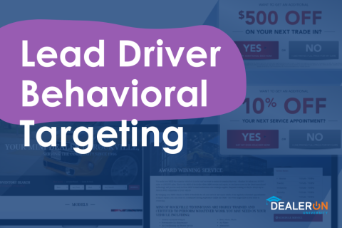 Lead Driver Behavioral Targeting cover image.