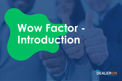 Wow Factor - Introduction cover image.