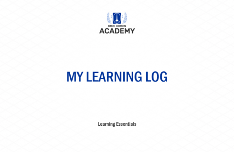 Learning Essentials | My Learning Log cover image.