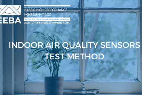 Indoor Air Quality Sensors Test Method