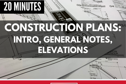 [1 of 5] Construction Plans: Intro, General Notes, Elevations [20 ...