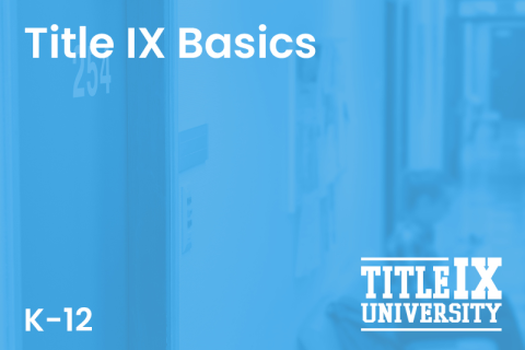 Title IX University | Course catalog