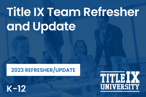 Title IX University | Course catalog