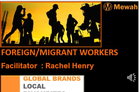 GROUP - FOREIGN WORKER MANAGEMENT (00495)