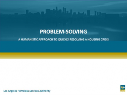 LAHSA Problem-Solving Web Series 1.3