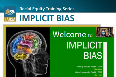 Racial Equity Training Series - Implicit Bias