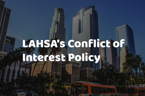 LAHSA's Conflict of Interest Policy