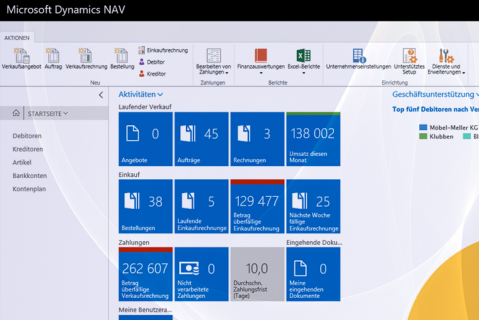Überblick der Neuerungen in der Anwendung - Dynamics NAV 2018 (BC493000)