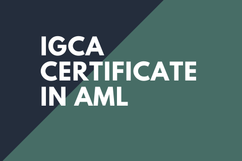 IGCA Certificate in AML (Level 3) (IGCAAML)
