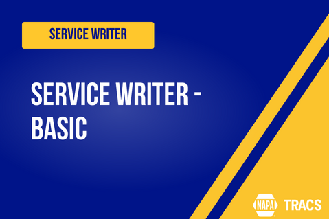 Service Writer - Basic