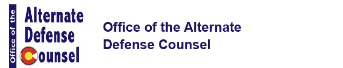 Colorado Office of the Alternate Defense Counsel
