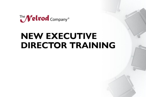 New Executive Director Training
