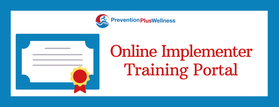 Prevention Plus Wellness Online Training