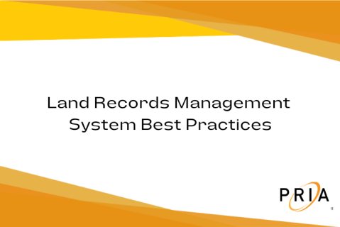 Land Records Management System Best Practices