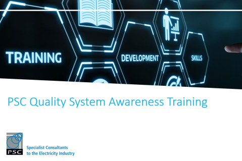 PSC Quality System Awareness (PSCSA04)