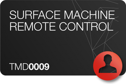 TMD0009 - Surface Machines-Remote Control (EN)