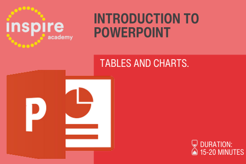 Introduction to PowerPoint - Tables and Charts