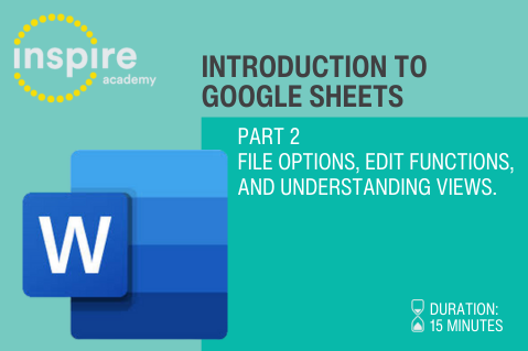 Introduction to Google Sheets Part 2