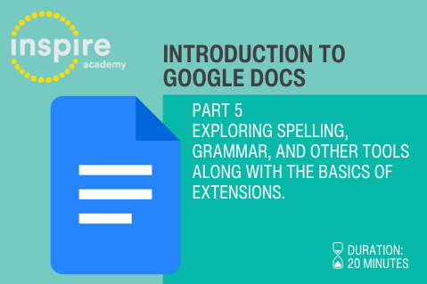 Introduction to Google Docs Part 5