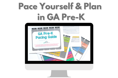 Pace Yourself & Plan in GA Pre-K (Online)