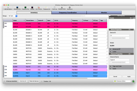Wireless Workbench (WWB) Tutorials: Setup and Inventory (WWB-002o.01-en)