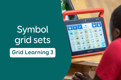 Grid Learning 3: Symbol grid sets cover image.