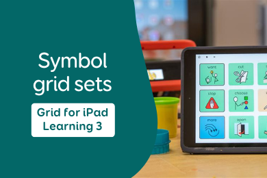 Grid for iPad Learning 3: Symbol grid sets cover image.