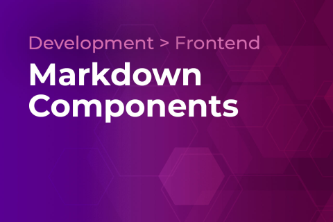 Markdown Components