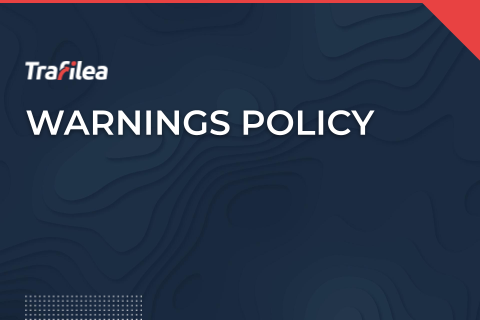 Trafilea's Warnings Policy