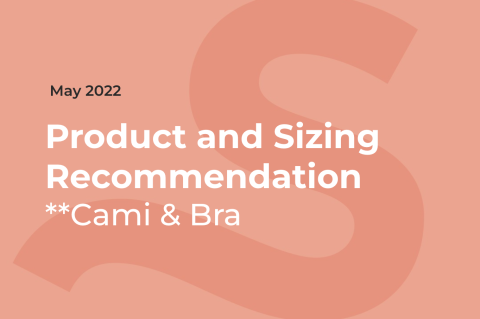 CC Product & Sizing Recommendation | Cami & Bra