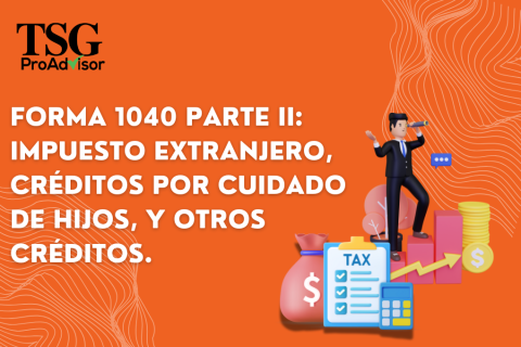 Miniatura del curso PARTE 2 FORMA 1040 : IMPUESTO EXTRANJERO, CRÉDITOS ...