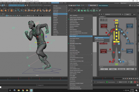 Complex Character Animation with Mocap